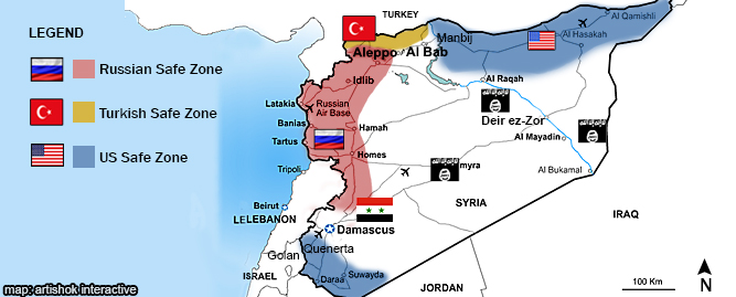 Trump-Putin safe zones deal ousts Iran from Syria | Debkafile | Adara Press